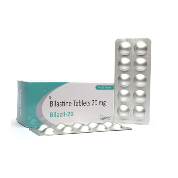 Bilastine 20mg Tablet | BILAZIL 20